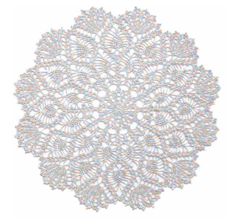 Snowflake Afghans Pattern - Manual Crafts