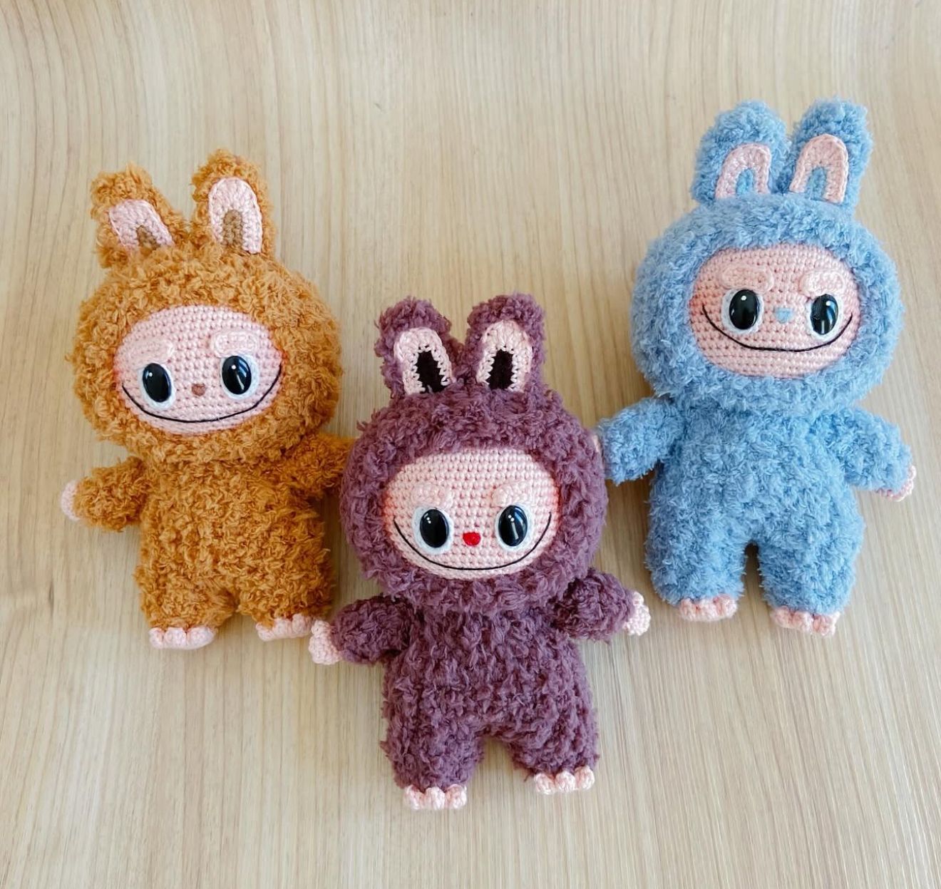 Free Labubu-Inspired Amigurumi Crochet Pattern - Manual Crafts