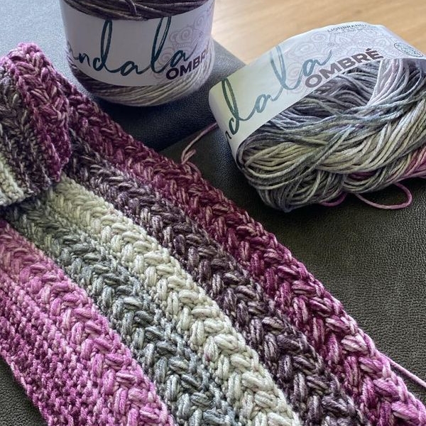 Wheat Stitch Crochet Pattern - Manual Crafts